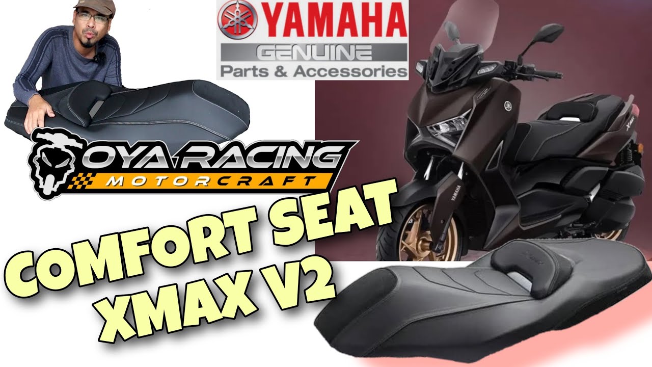 XMax V2 comfort seat euro Perbandingan dengan seat asal | Toya Racing ...