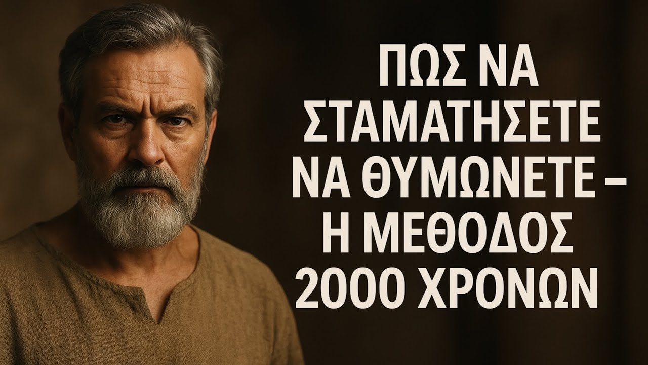 Πώς να ΠΑΨΕΤΕ να θυμώνετε: Η μέθοδος που λειτουργεί εδώ και 2.000 ...