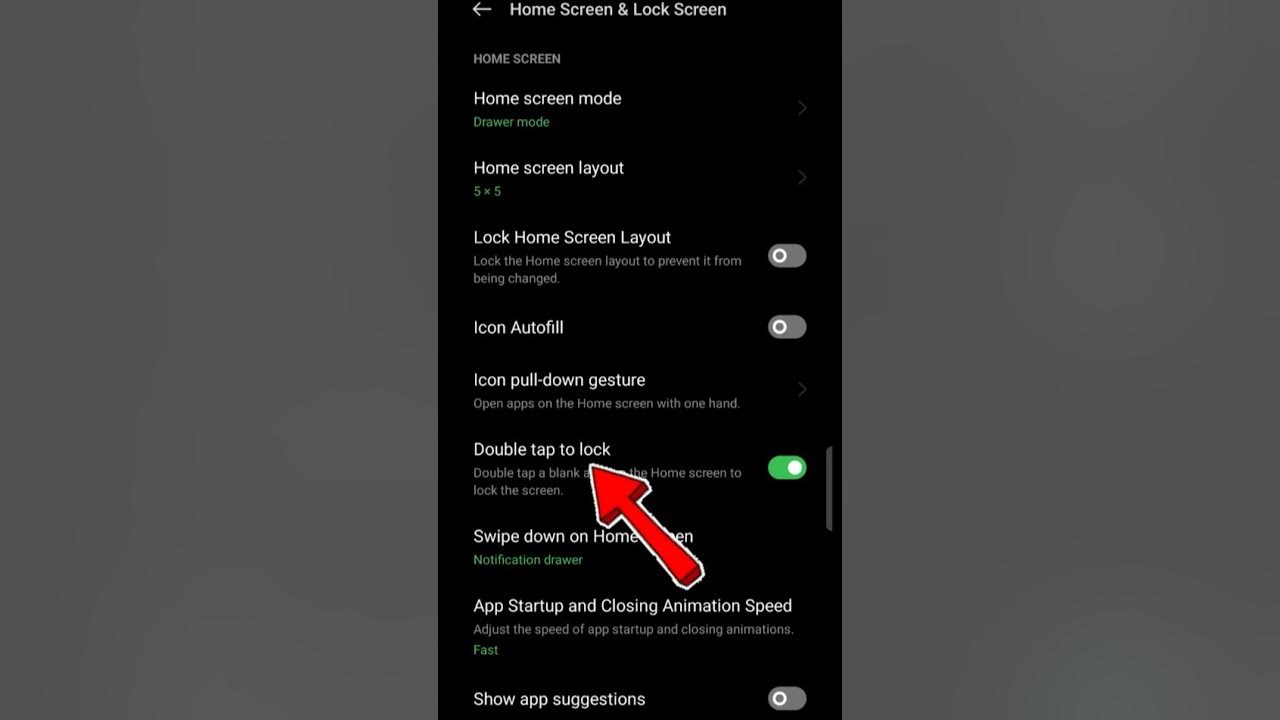 how to enable double tap screen wake up on any android device | double tap Screen off | #shorts ...
