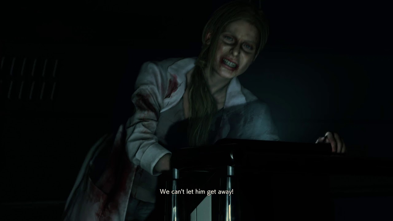 RESIDENT EVIL 2 REMAKE | BOSS FIGHT | FIRST PERSON MOD - YouTube