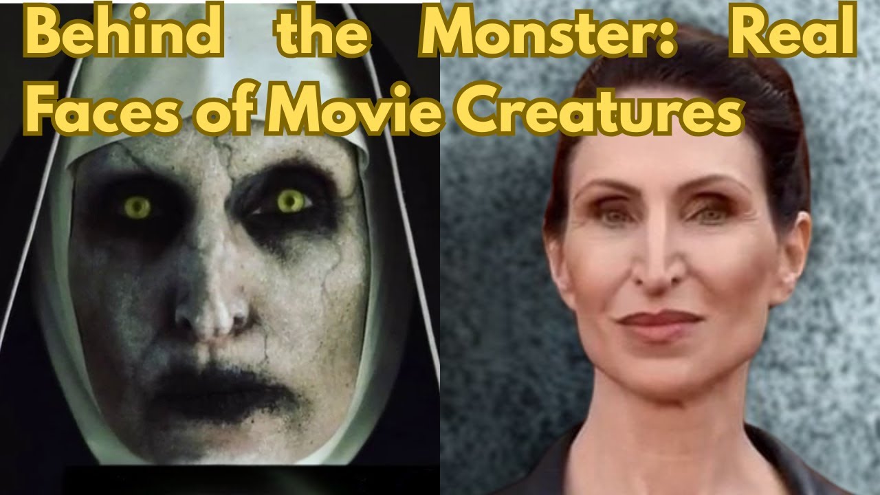 Behind the Monster: Real Faces of Movie Creatures - YouTube