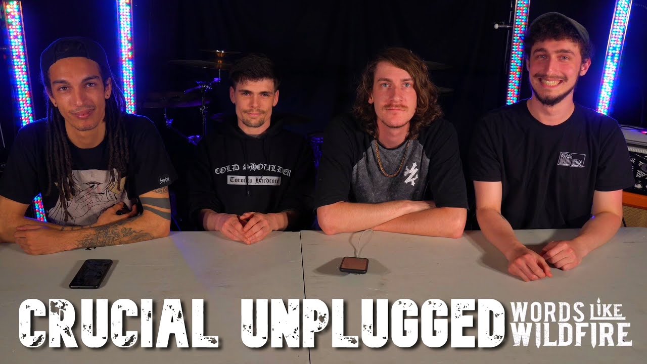 Crucial Unplugged With 'Words Like Wildfire' - YouTube
