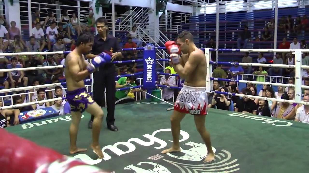 Fede Roma Sinbi Muay Thai From Argentina In a Bloody Match - YouTube