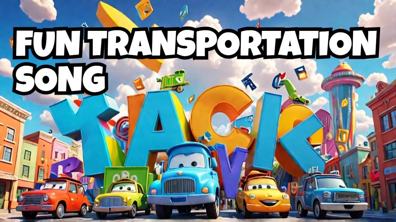 Transportation Phonics Song | Learn Vehicles & Alphabet Sounds for Kids ...