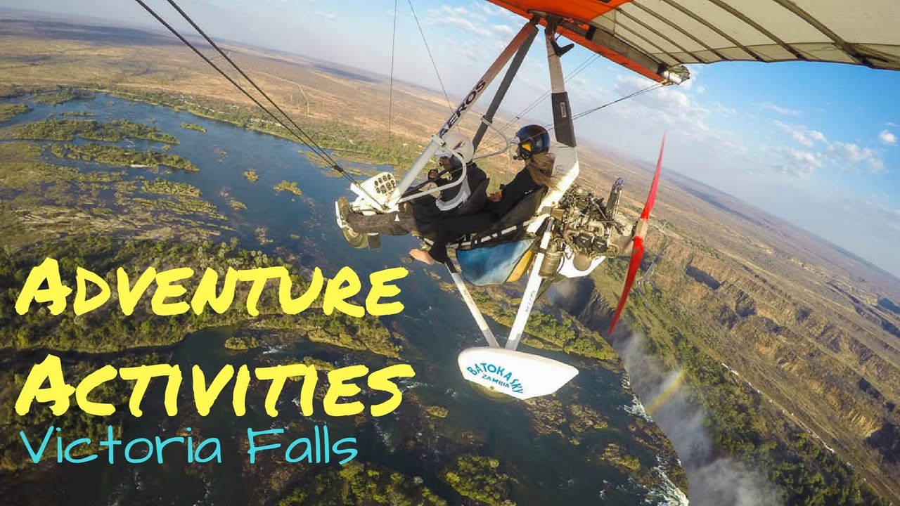 Top 4 Adventure Activities in Victoria Falls - YouTube