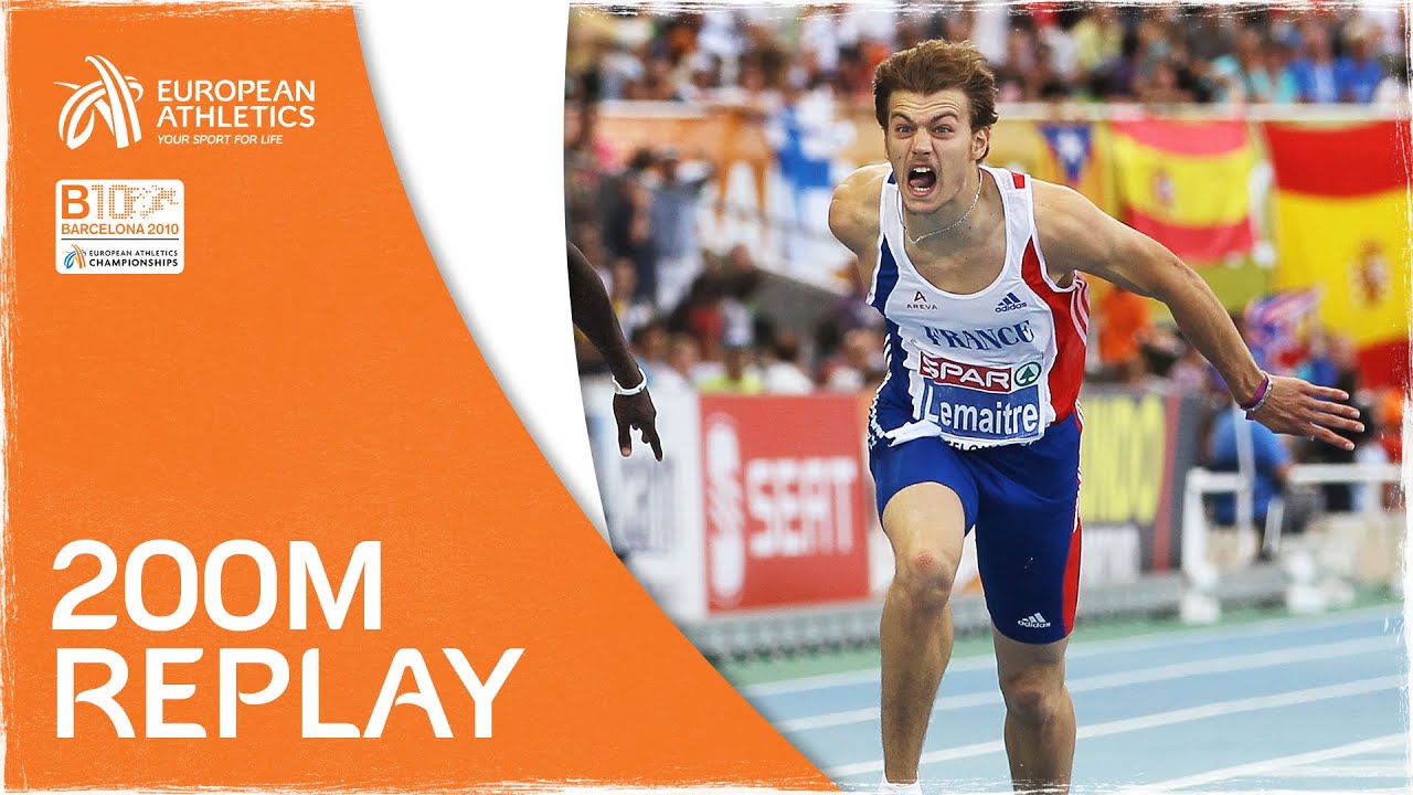 Men's 200m Final | Barcelona 2010 - YouTube