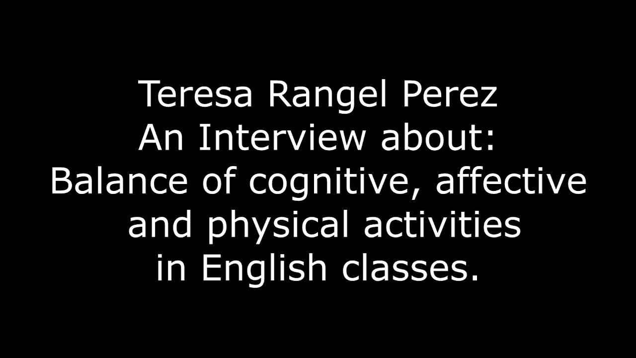The balance of cognitive, affective and physical activities involved in ...