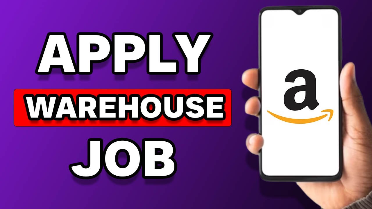 How To Apply For A Job At Amazon Warehouse - YouTube
