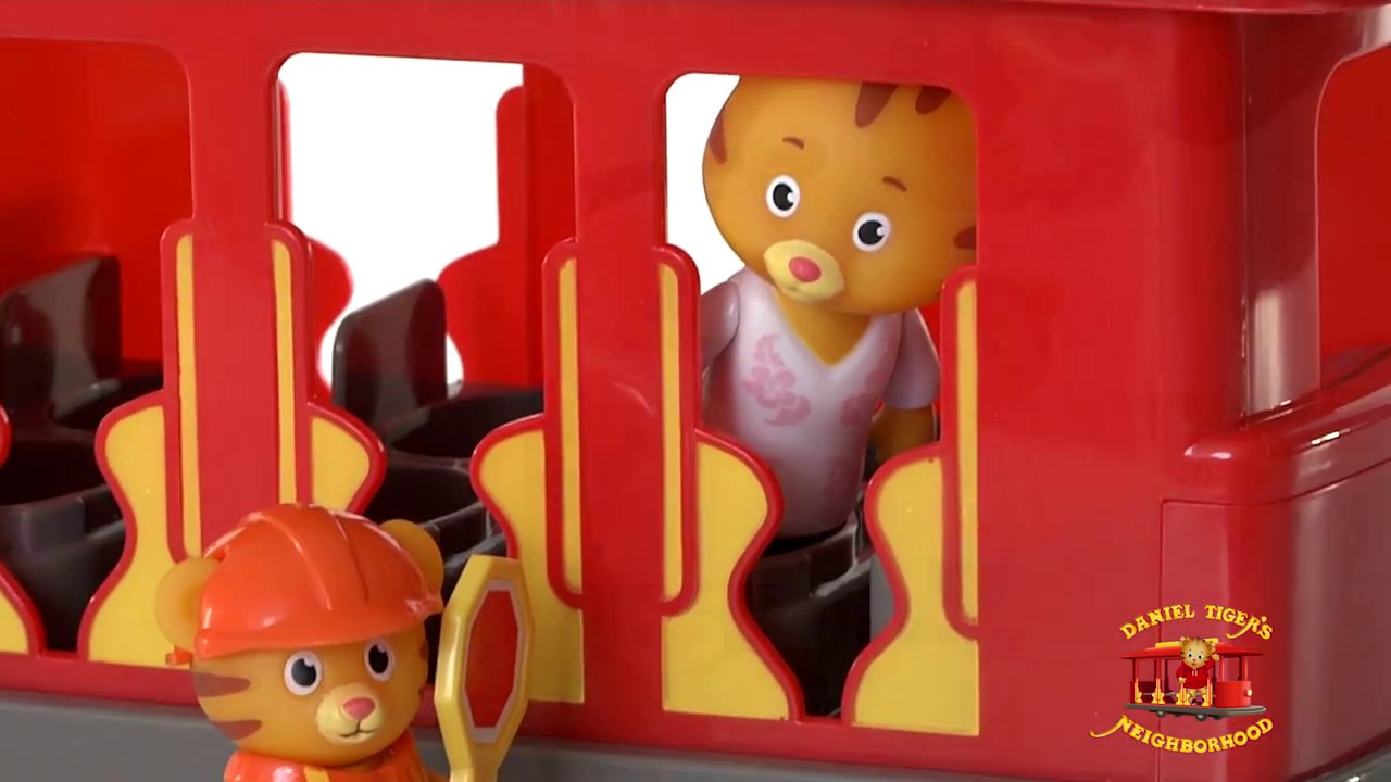 Daniel Tiger Deluxe Electronic Trolley - YouTube
