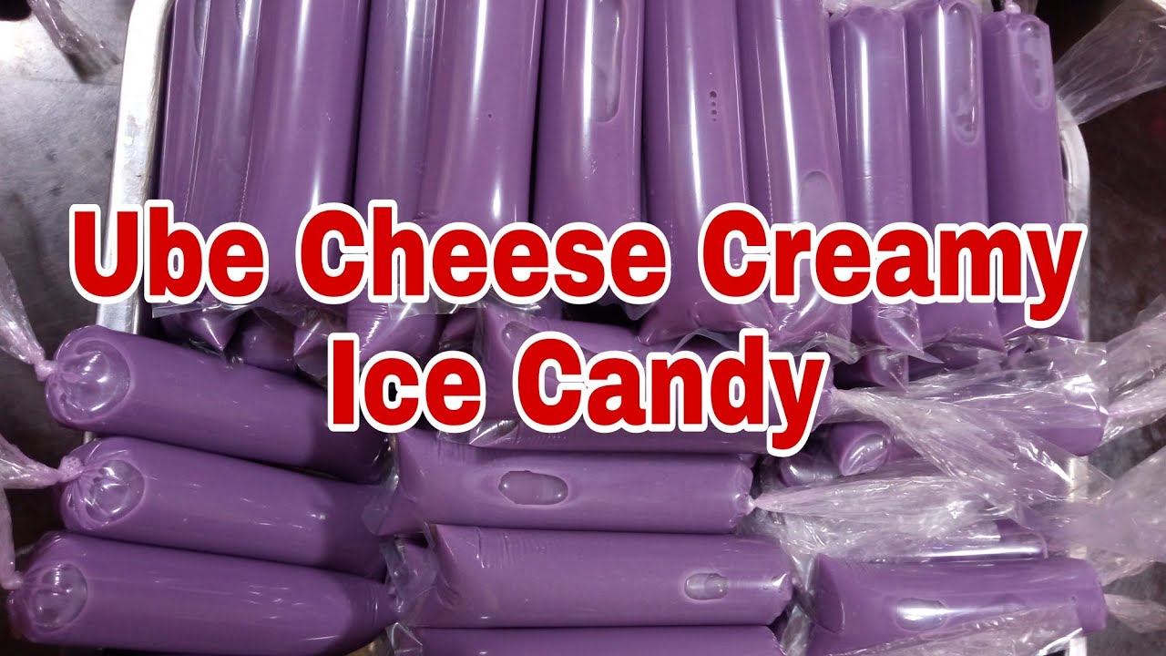 Ube Cheese Creamy Ice Candy Using Injoy Milkshake #injoyphilippines # ...