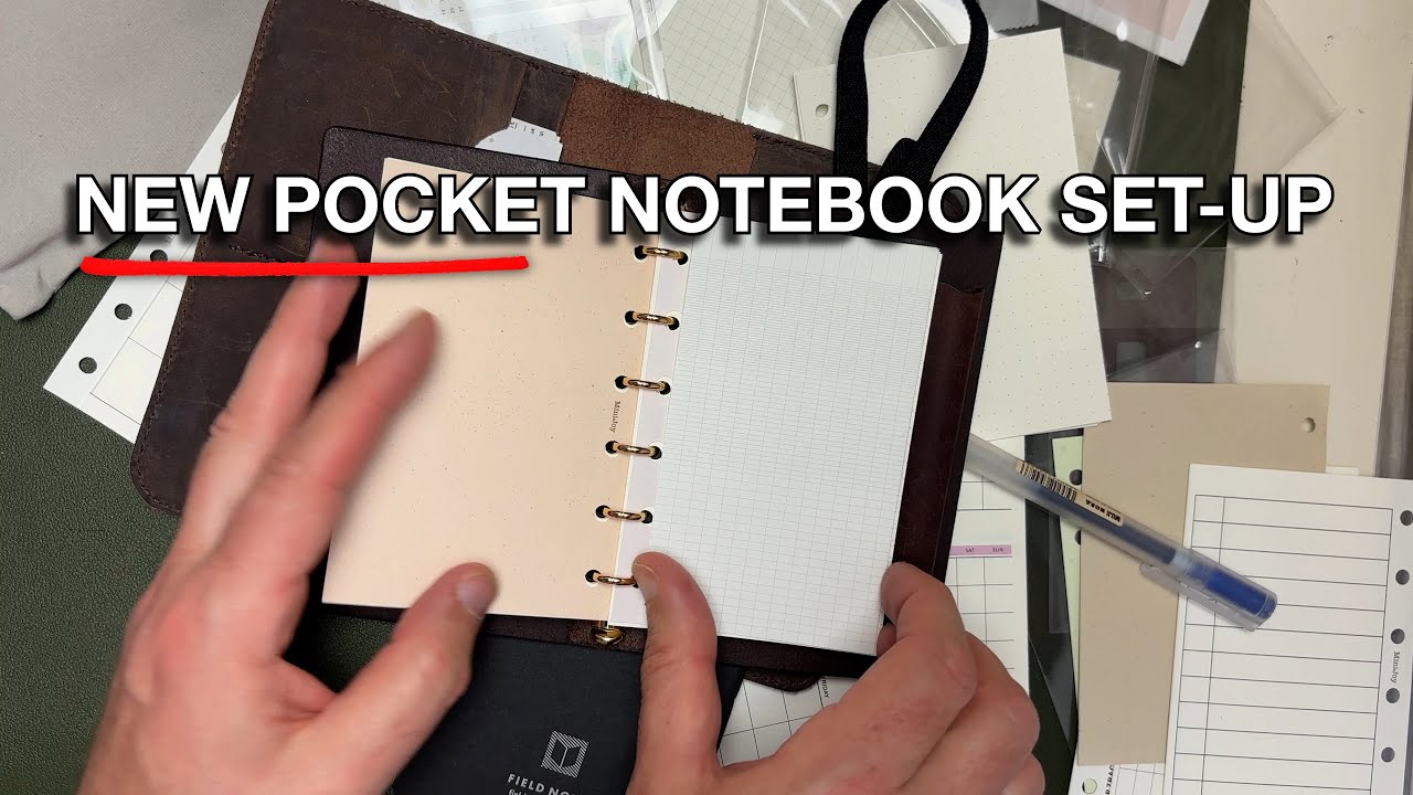Ring System Leather Pocket Notebook - Unboxing & First Impressions ...