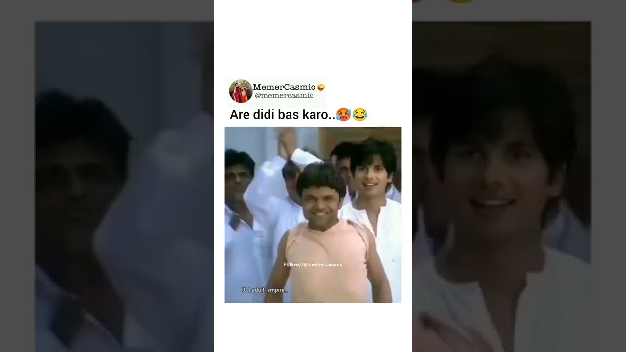 Bas karo Didi 😁 - YouTube