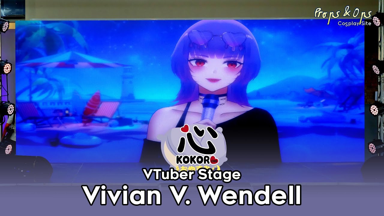 Vivian V. Wendell | VTuber Stage 02 ในงาน KOKORO cos #3.5 おやすみ Pajamas ...
