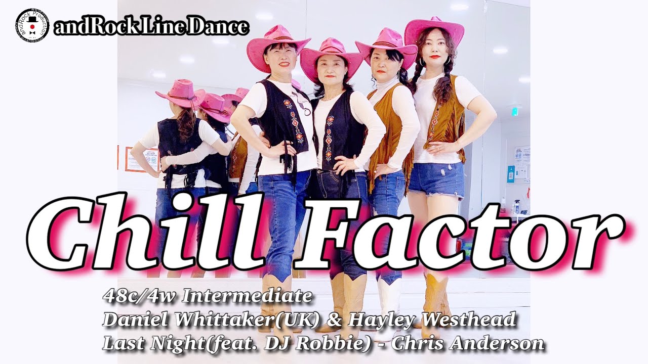 Chill Factor Line Dance(Intermediate) - Demo - YouTube