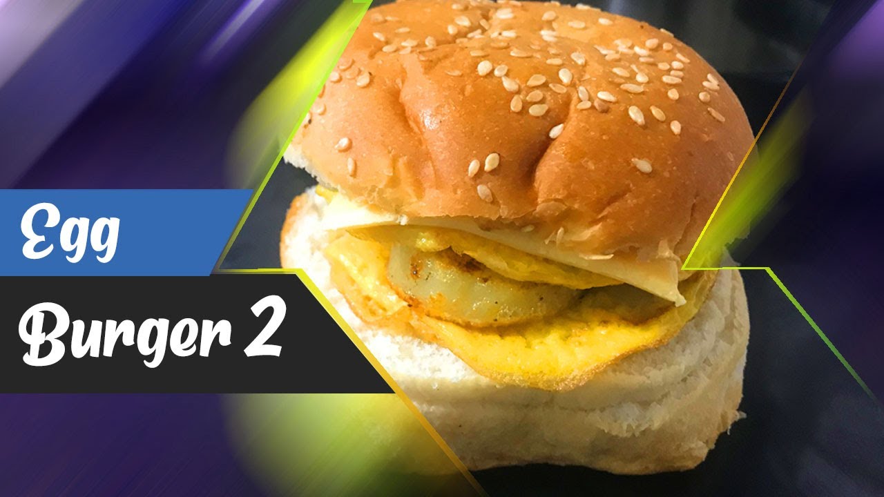 Best egg burger recipe / egg burger Street food / egg recipes for ...