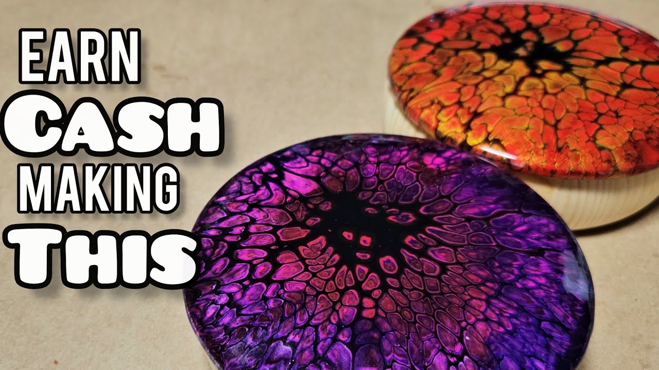 NEW! Earn Some Cash Creating These! Acrylic Pouring Art That Sells ...