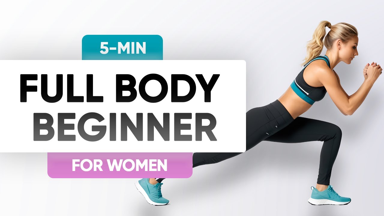 🚺 5-Minute Full Body Beginner Workout for Women: Easy & Effective ...