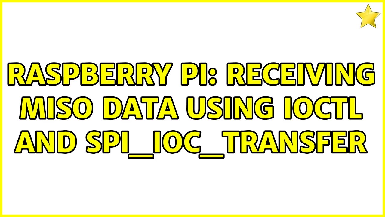 Raspberry Pi: Receiving MISO data using ioctl and spi_ioc_transfer ...