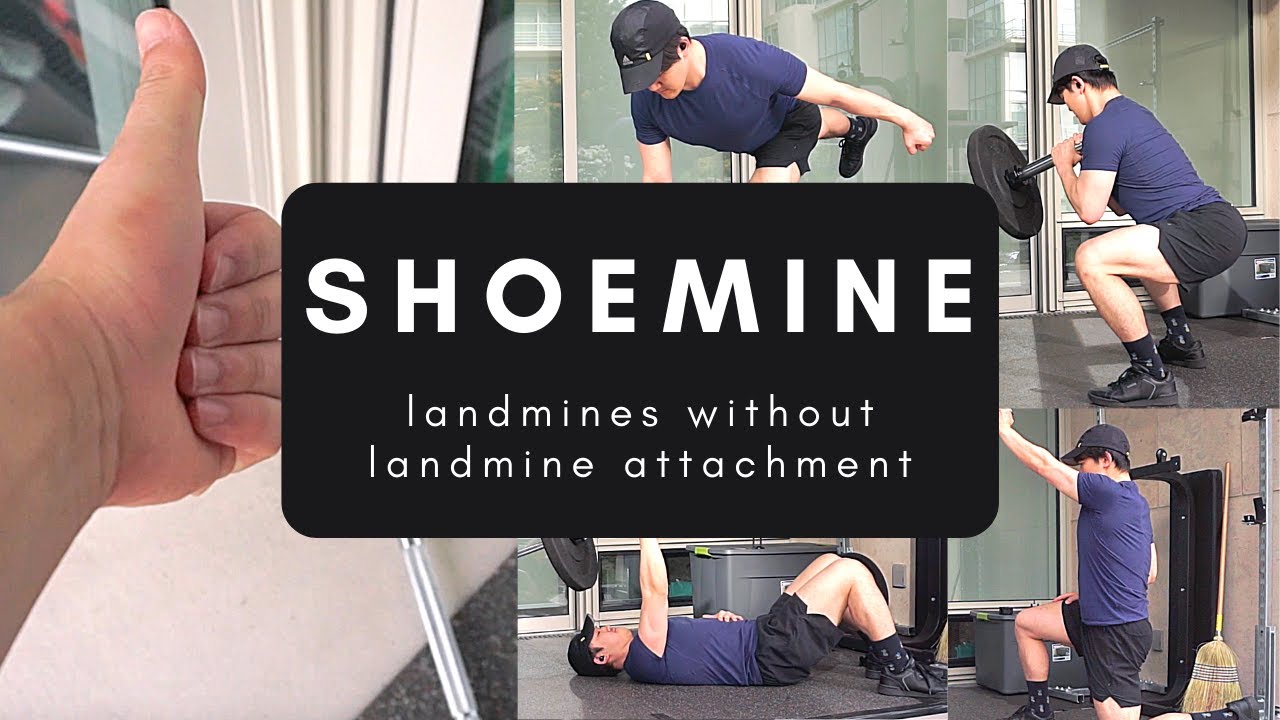 HOW TO DO Landmine Exercises WITHOUT Attachment - YouTube