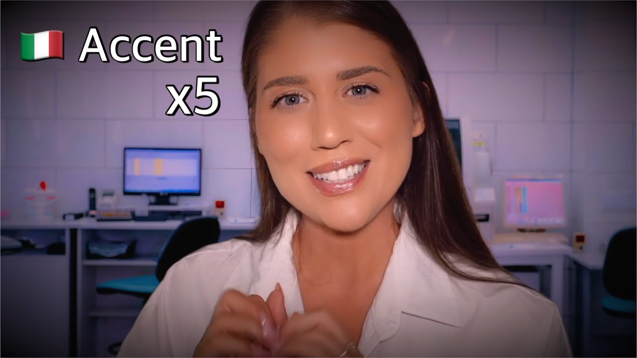 ASMR | Italian Accent Roleplay Compilation (CNE, Wedding, Eye Exam ...