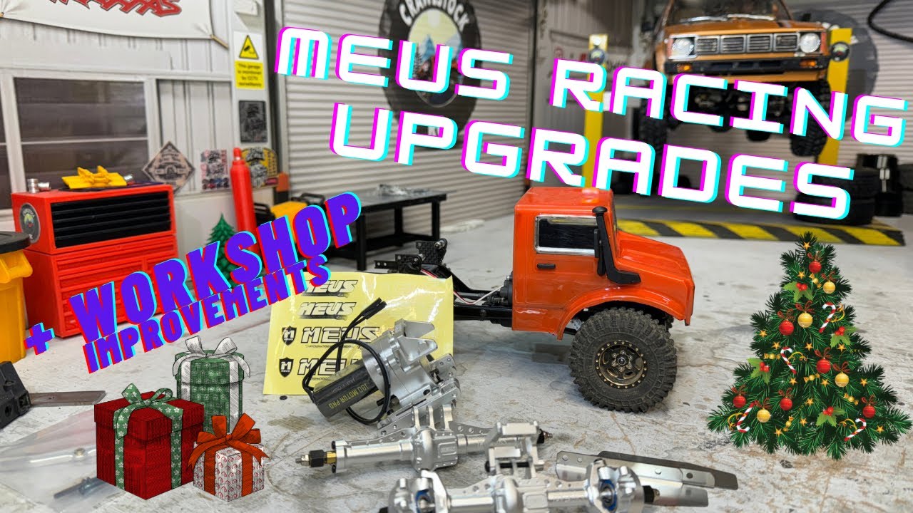 MEUS RACING care package unboxing and look at a new workshop fixture 2 ...