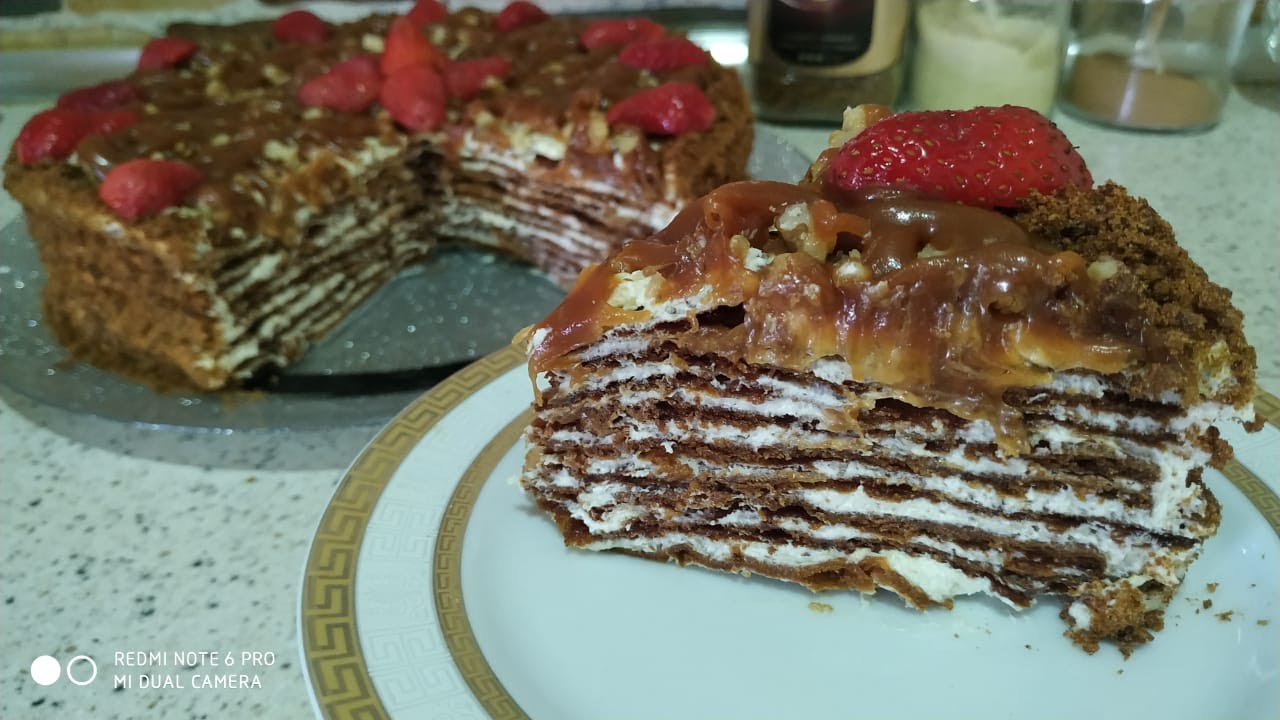 BALLI TORT.KARAMEL TORTU.ÇOX DADLI VƏ KARAMELLİ TORT.BALLI.KARAMELLİ ...