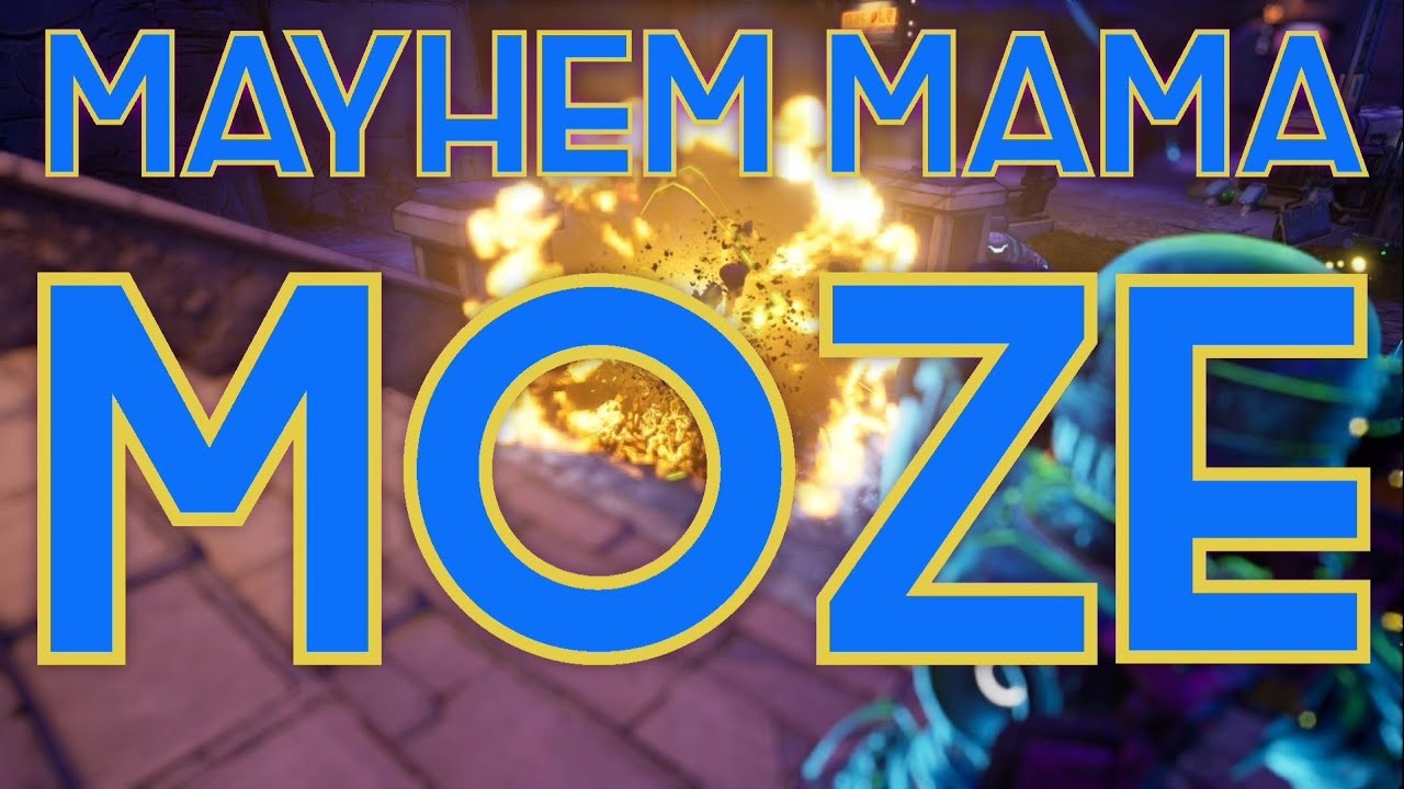 MAYHEM MAMA MOZE | One-Shot Moze Build | Borderlands 3 - YouTube
