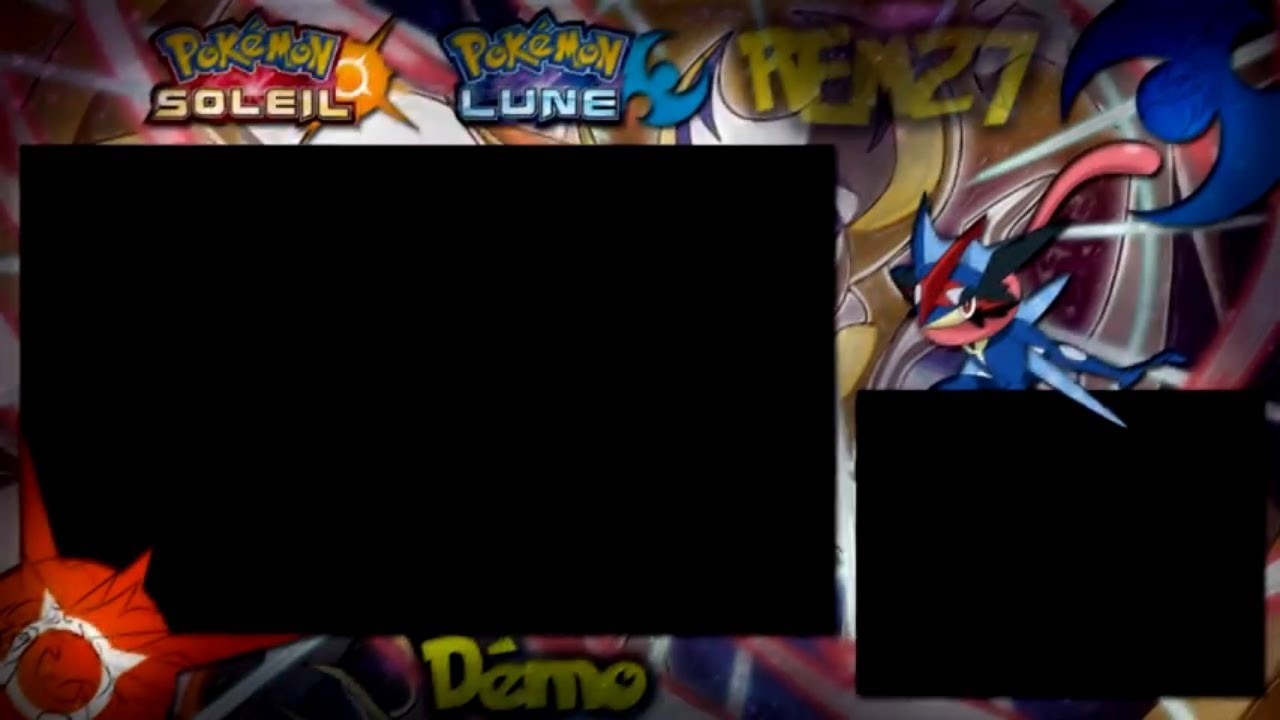 Layout/Overlay Démo Pokémon Soleil & Lune | #3 Speed'Art de l'amateur ...