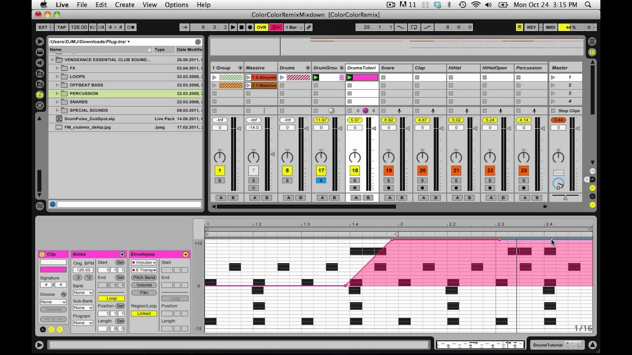 Get Big Sounding Drums for House Electro and Dubstep in Ableton - YouTube