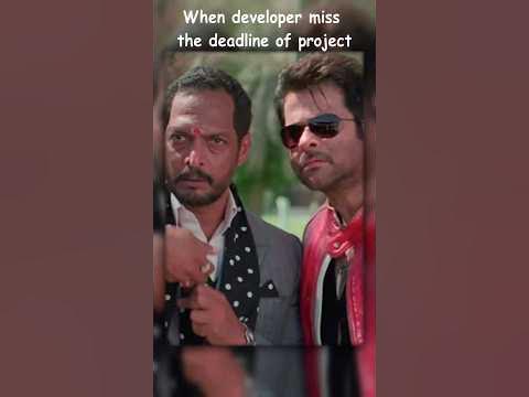 Developer Miss Deadline of Project 😆 | Uday Shetty, Majnu | Welcome #shorts #coding #developer ...
