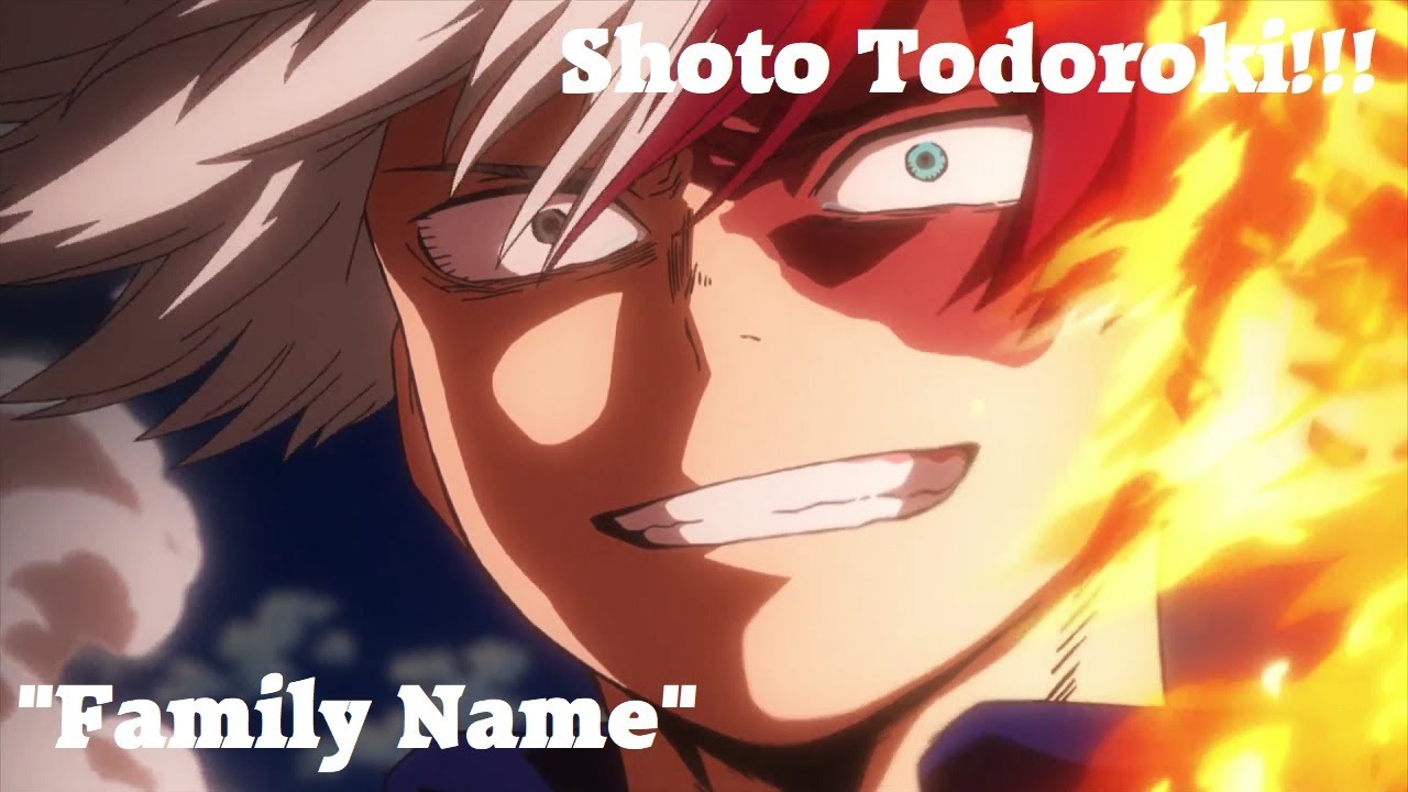 SHOTO TODOROKI RAP SONG REACTION!!! - "FAMILY NAME" - CAM STEADY FT ...