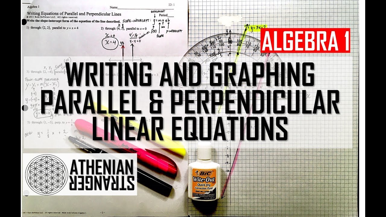 How To Write Graph Parallel Perpendicular Lines Part 2 YouTube How To Write Graph Parallel Perpendicular Lines Part 2 YouTube
