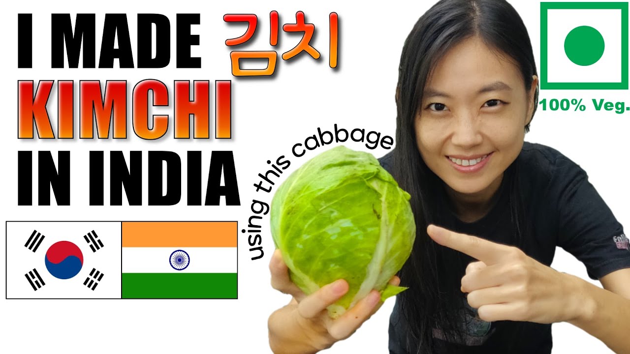 HOW TO MAKE KIMCHI At Home In India Vegetarian Korean Recipe Using how-to-make-kimchi-at-home-in-india-vegetarian-korean-recipe-using