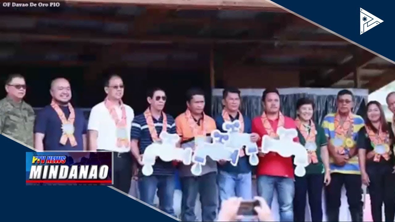 NEWS BREAK: Pamana water system projects, gi-turnover sa Compostela ...