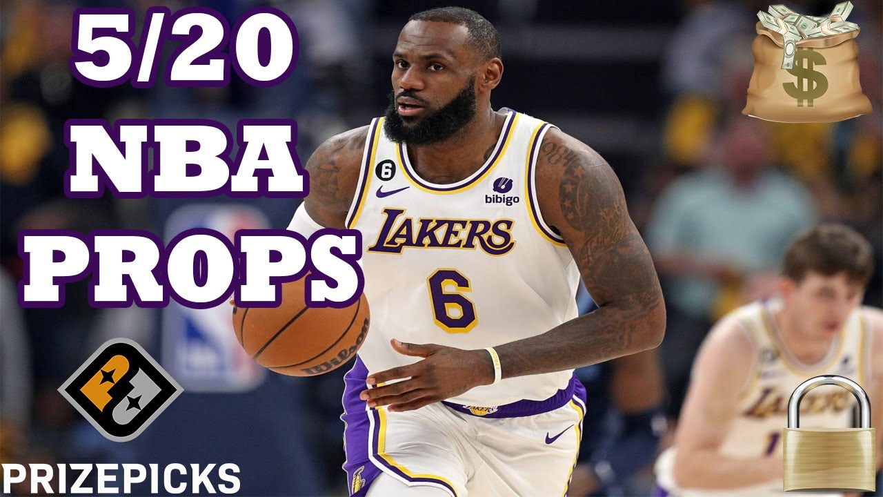 PRIZEPICKS NBA PICKS | SATURDAY 5/20/23 | WCF GAME 3 DEN vs. LAL | NBA ...