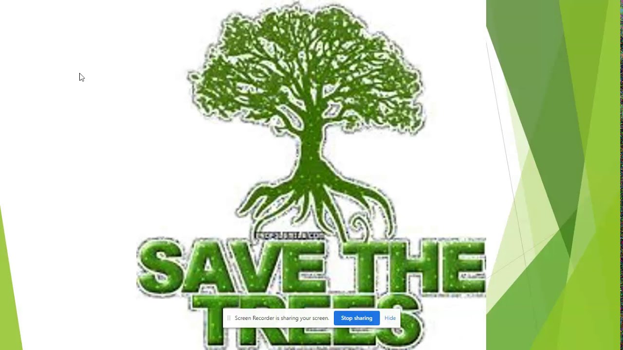 Save Trees Video Microsoft Powerpoint - YouTube