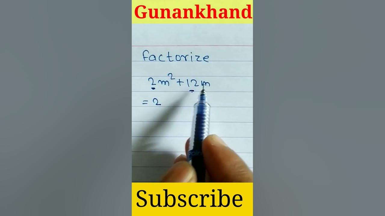 how-do-you-factorise-factorize-factorize-shorts-youtube