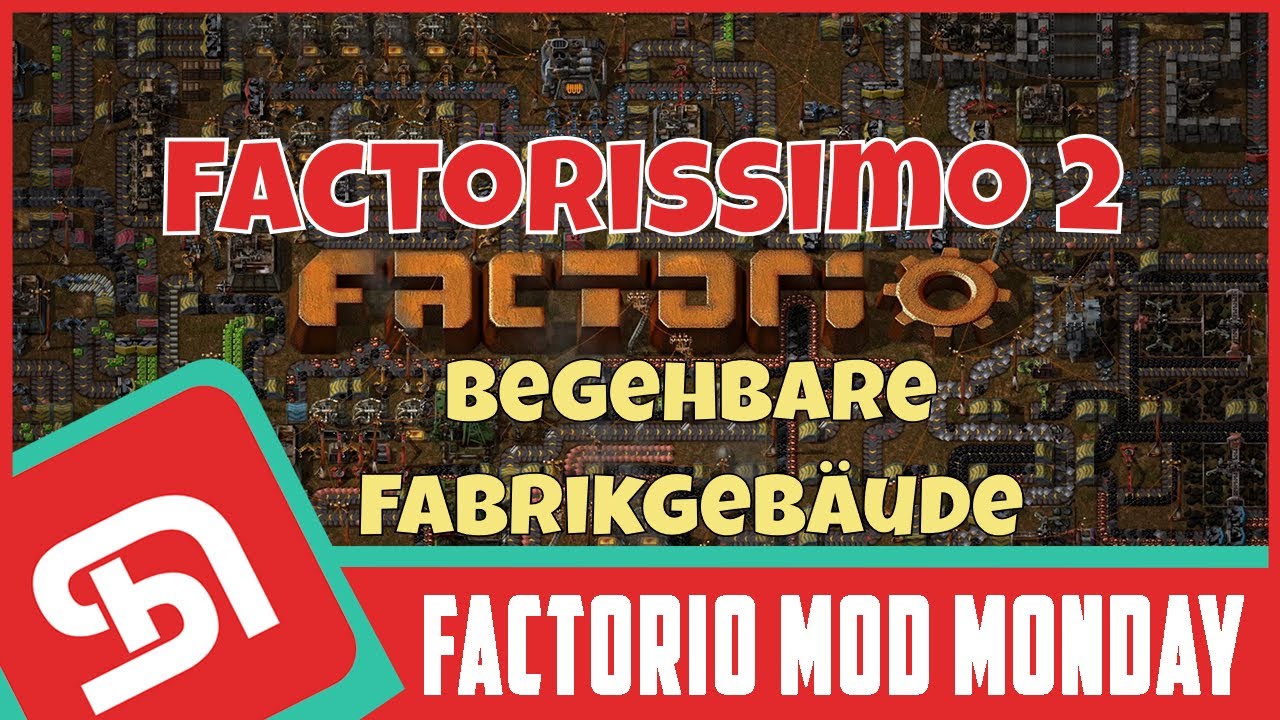 Die Besten Factorio Mods Factorissimo 2 Produktionshallen Youtube