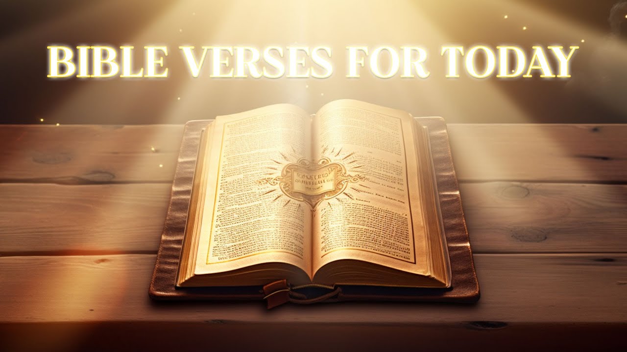 Bible Verses For Today | Healing Scriptures To Make Today Amazing ...