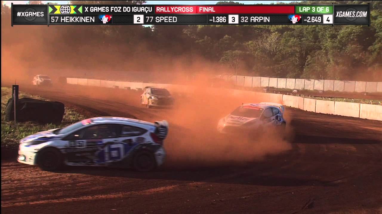 RallyCross Final at X Games Foz - YouTube