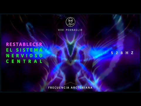 ☀️ RESTABLECER EL SISTEMA NERVIOSO CENTRAL | 528HZ 👽 Frecuencia Arcturiana | Vivi Pedraglio