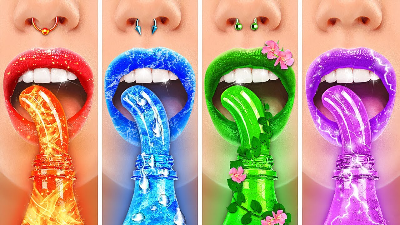 WE ADOPTED FOUR ELEMENTS 🤱 Air VS Earth VS Water VS Fire! Funny ...
