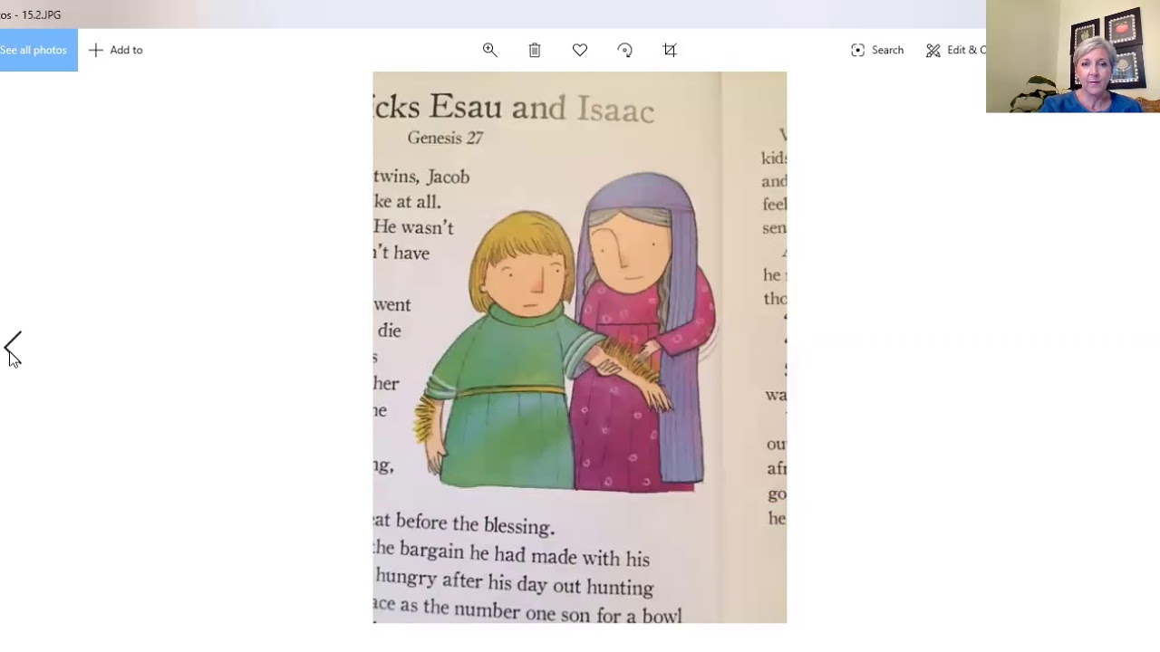 Day 15 Jacob Tricks Esau and Isaac Genesis 27 - YouTube