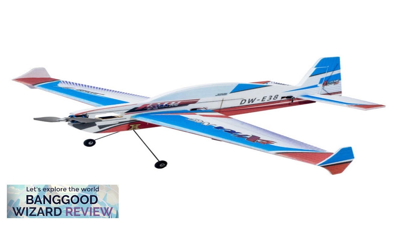 Dancing Wings Hobby E38 Extra-NG 1200mm Wingspan EPP Foam 3D Sport RC Review - YouTube