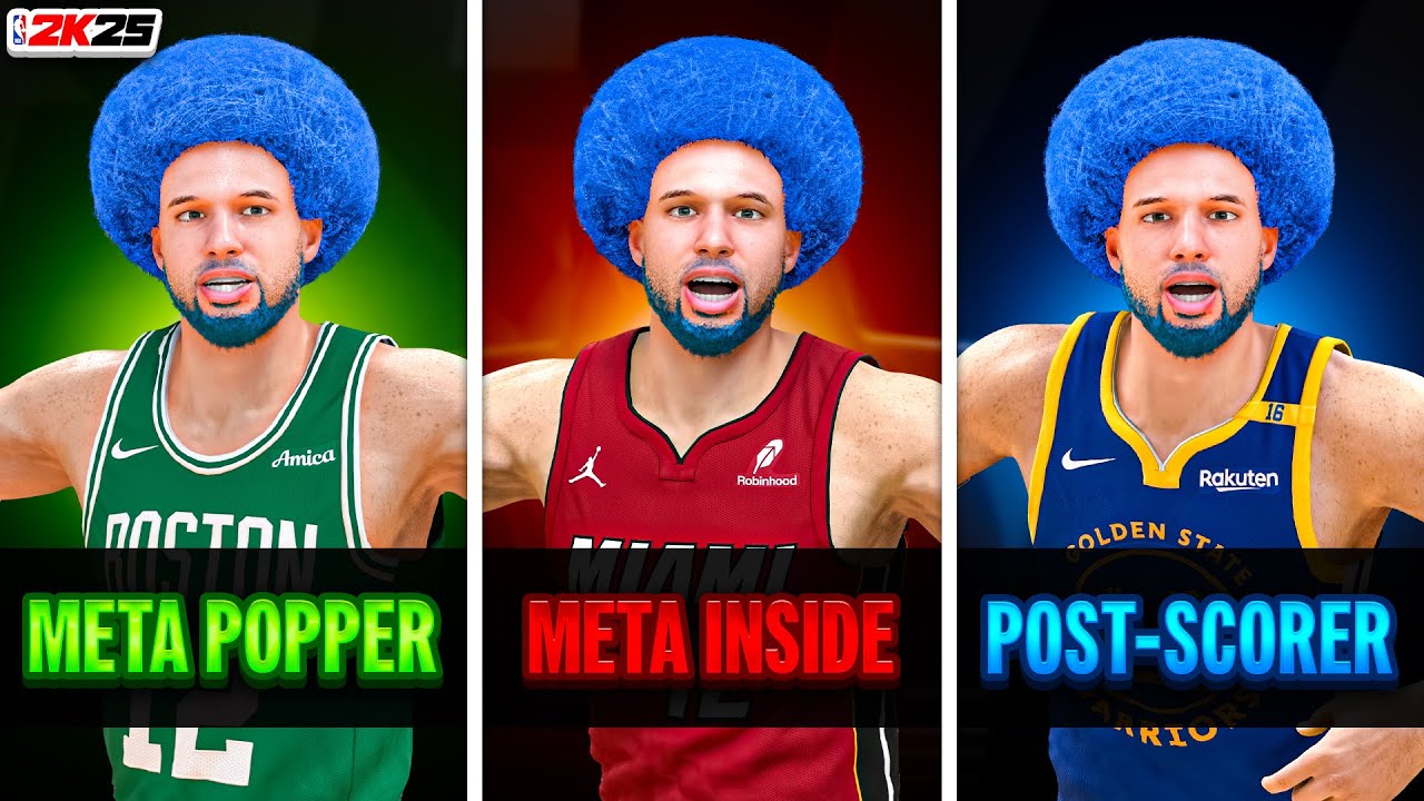 TOP 3 META CENTER BUILDS for NBA 2K25! - YouTube