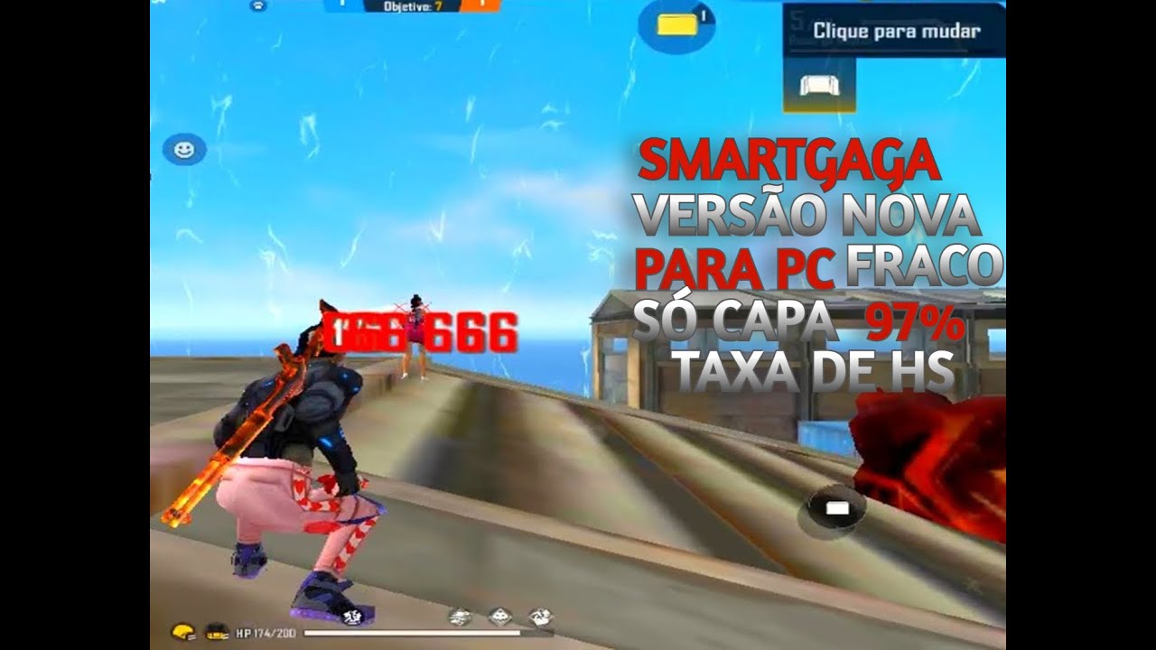 Melhor Smartgaga para pc fraco sem placa de video - YouTube