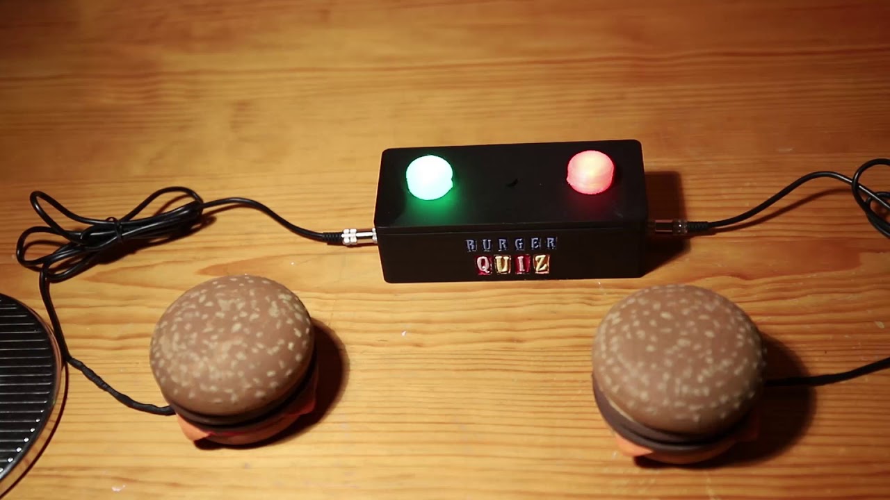 Burger Quiz Buzzers - YouTube