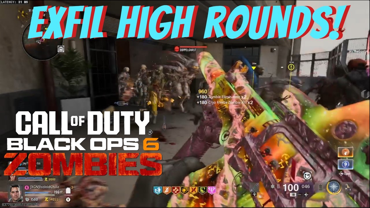 BO6 Zombies Reckoning event, how to WIN EXFIL high rounds 30+! - YouTube