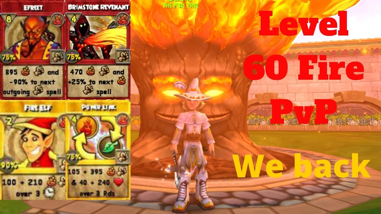 Wizard101: (1500 Rank) Legendary Fire PvP #2 - Bottom Tier Brawl - YouTube