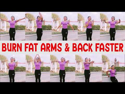 10 LOST FAT ARMS & BACK TABATA WORKOUT AT HOME (FOR WOMEN) - YouTube